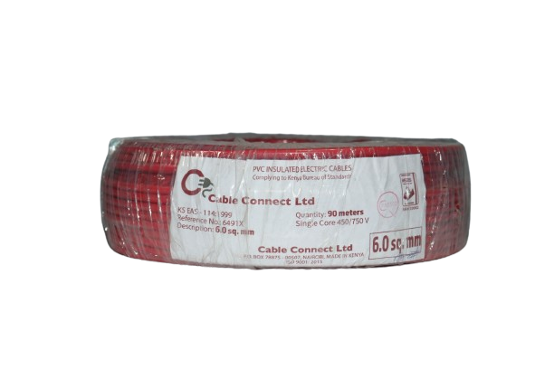 6MM Single Core Cable - Wincy Electricals